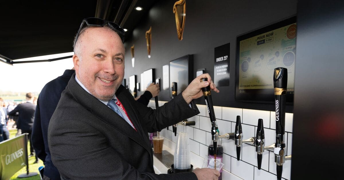 Cheers! I tried pouring the perfect pint at Aintree's new DIY Guinness ...
