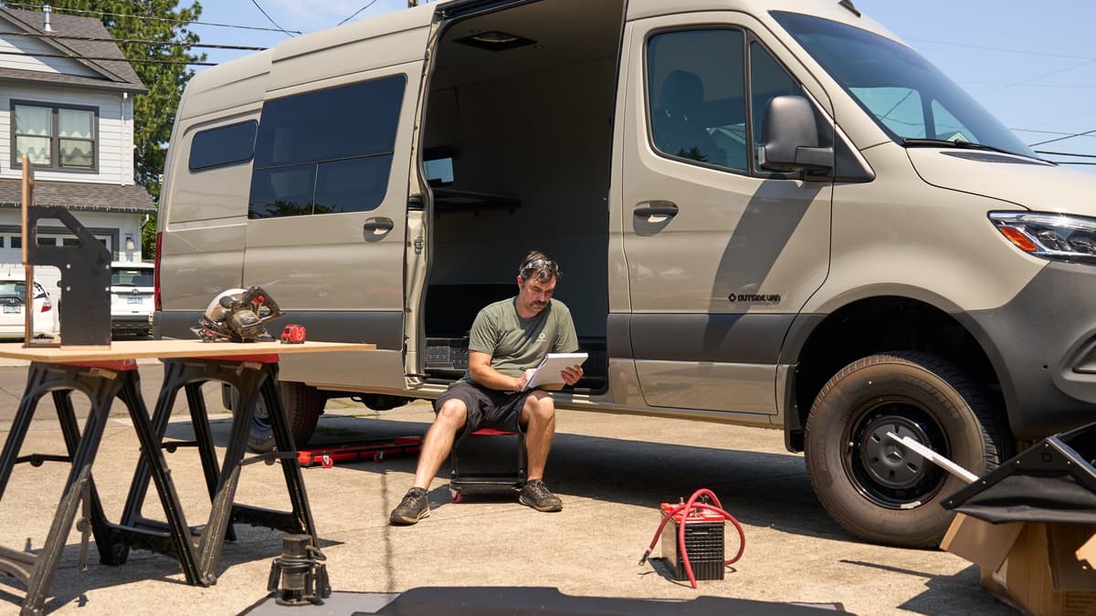 Naked $89K adventure van is a DIY springboard ready for light camping ...