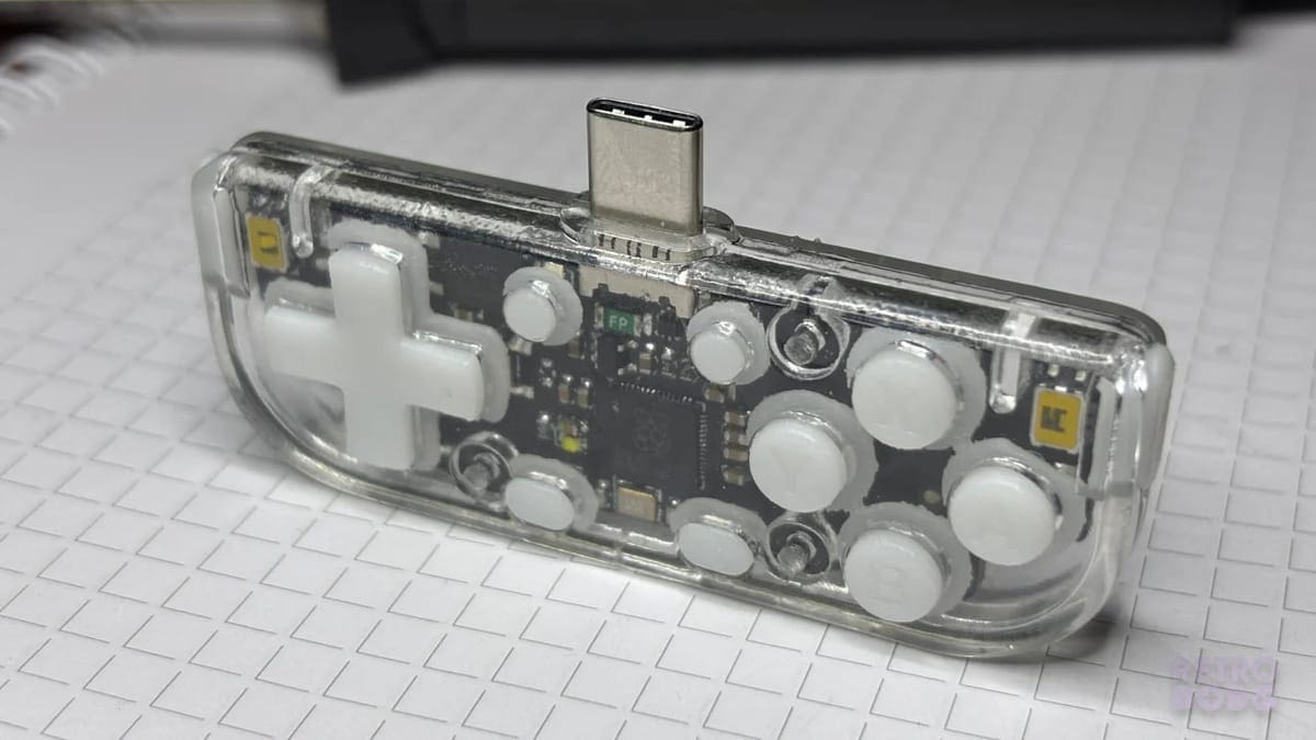 This DIY USB-C Controller Turns Any Smartphone Into A Retro Handheld - Tough Guy DIY